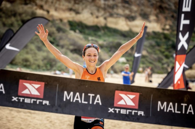 Sloth Nielsen and Riou win Xterra Malta - Triathlon Today
