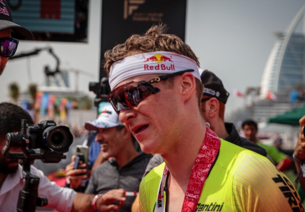 Marten van Riel on win IM 70.3 Dubai: "Happy I was able to beat ...