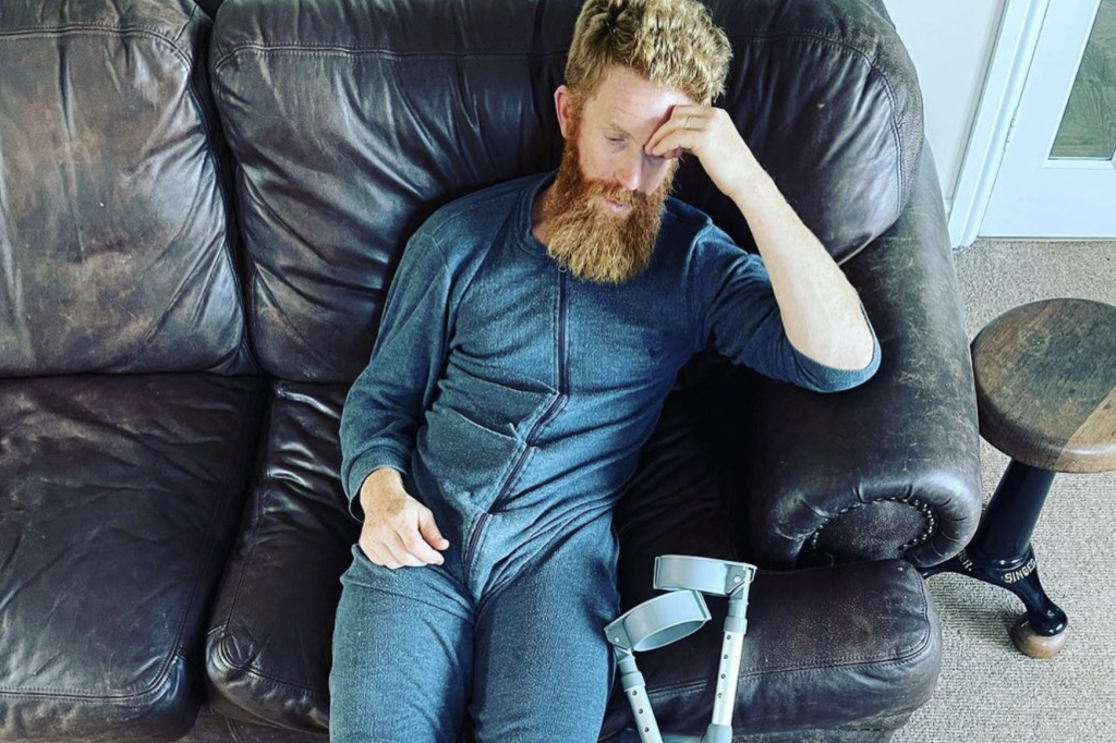 Sean Conway out of 'Iron 102' attempt: "I've been knocked down ...