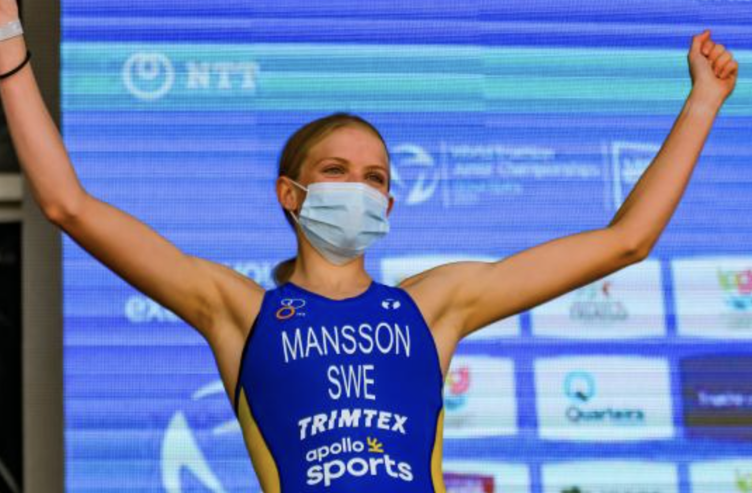 18-year-old Tilda Mansson runs to impressive win World Triathlon Cup ...