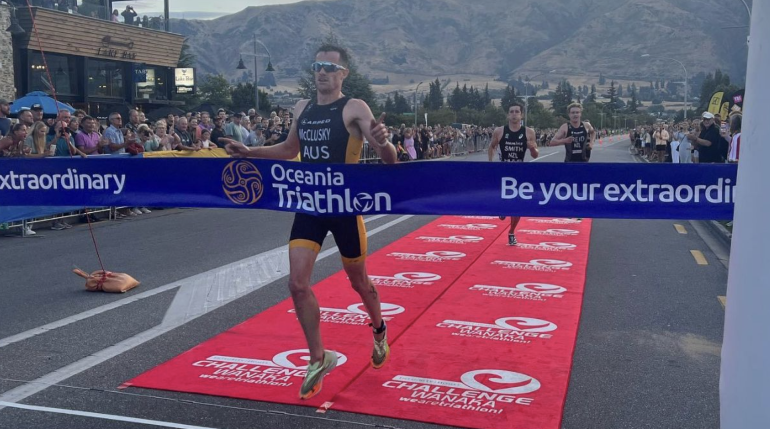 Callum McClusky and Nicole van der Kaay win Oceania Triathlon Cup ...