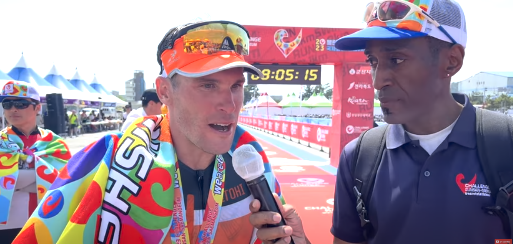 Caleb Noble and Magda Nieuwoudt as Challenge Gunsan-Saemangeum winners ...