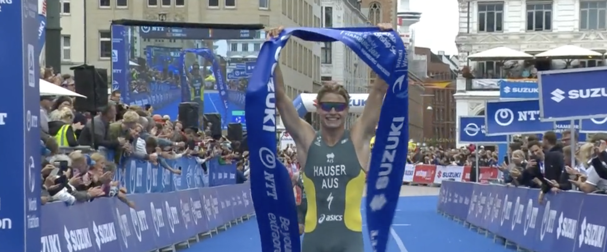 Matthew Hauser ready for Olympics: impressive win WTCS Hamburg ...