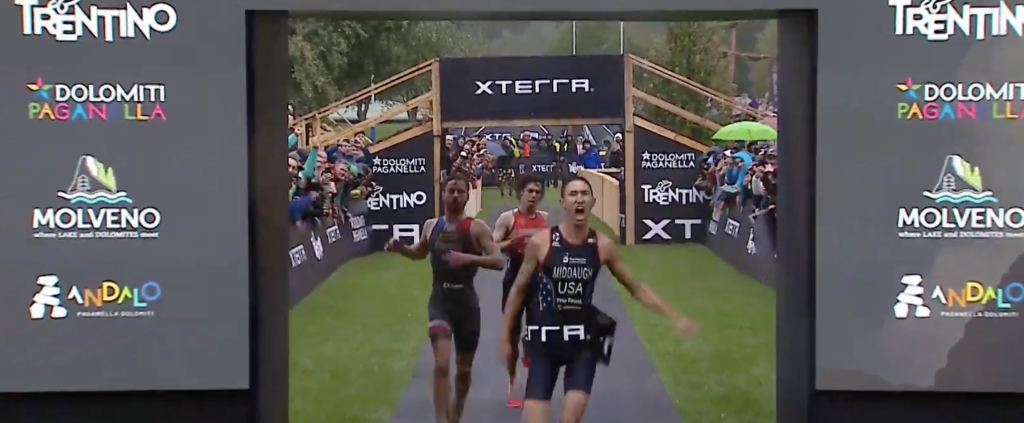 Sullivan Middaugh wins World Championship Xterra Shorttrack after thrilling sprint, Solenne ...