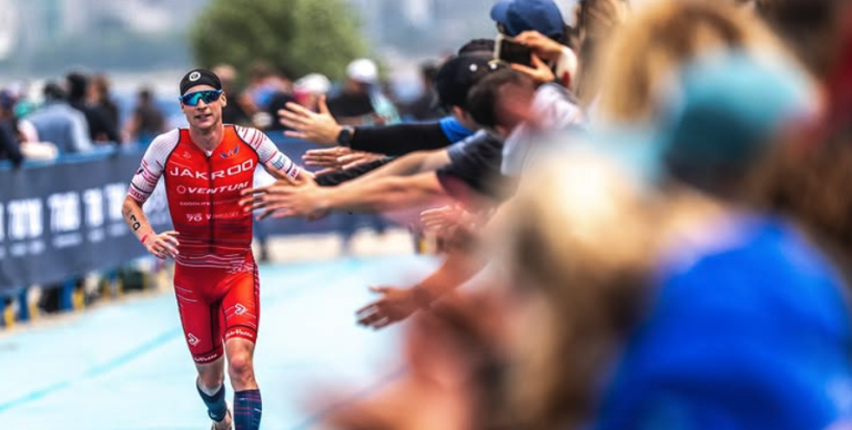 Jason West Closes Down Six-Minute Deficit on the Run to Win Ironman 70. ...