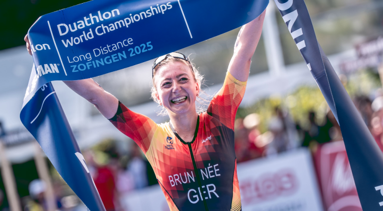 Domanico and Brunnée crowned Long Distance Duathlon World Champions at ...