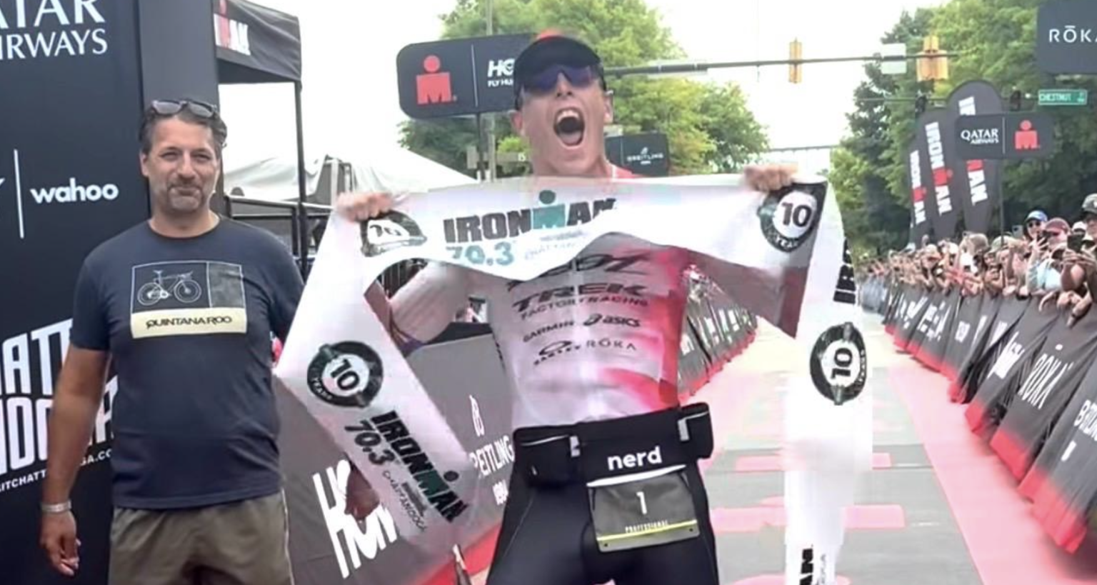 Sam Long Outduels World-Class Field to Win Spectacular Ironman 70.3 La ...